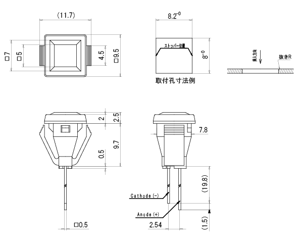 DB-30-F-BR サトーパーツ | 電子部品通販 BuhinDana ｜ BuhinDana