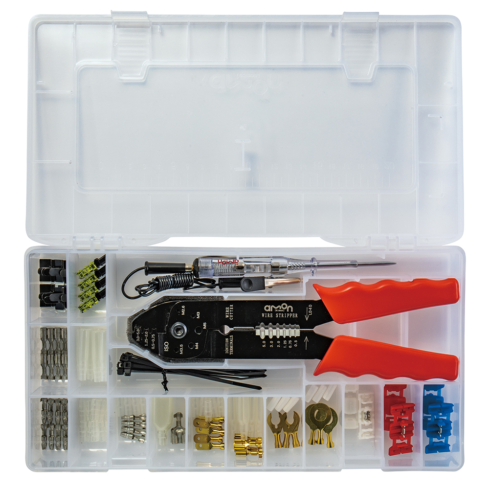 3363 エーモン ターミナル&ツールセット(検電テスター付)｜BuhinDana ｜ BuhinDana